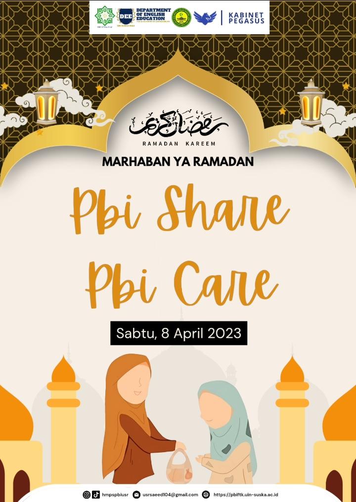 HMPS PBI Sukses Melaksanakan Kegiatan PBI CARE PBI SHARE – Department of English Education